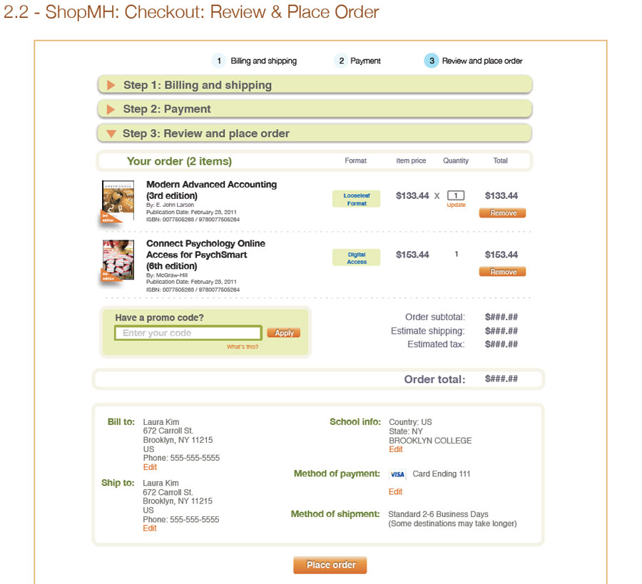 ECommerce McGraw Hill Shop Promo Codes